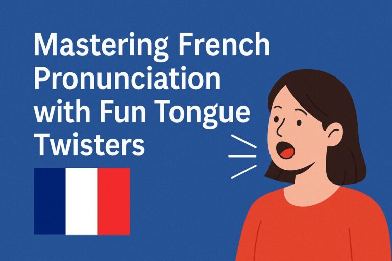 Improve Your French Pronunciation with These Classic Tongue Twisters ...